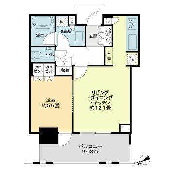 Unit details of Park Court Roppongi Hilltop 5F - PLAZA HOMES